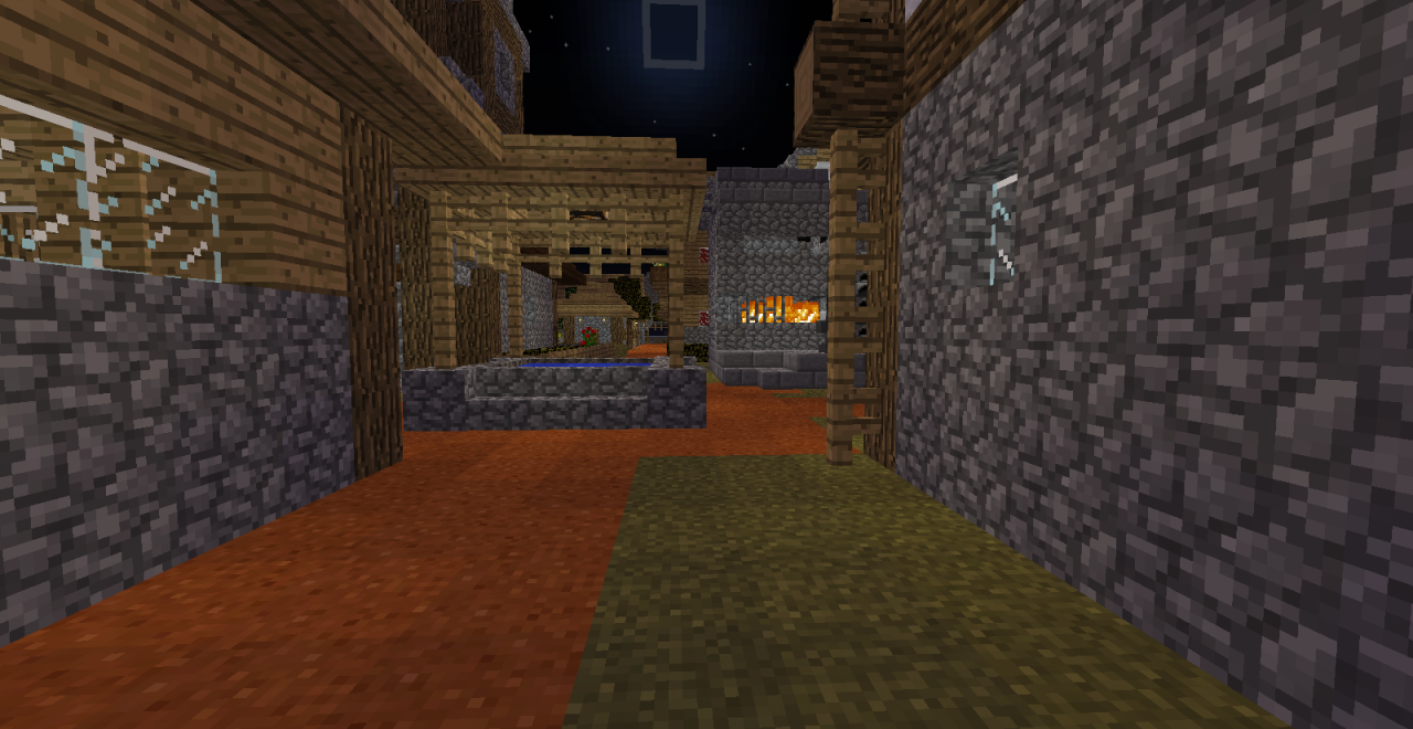 Small Town Revamped! Perfect for towny spawn! Minecraft Map