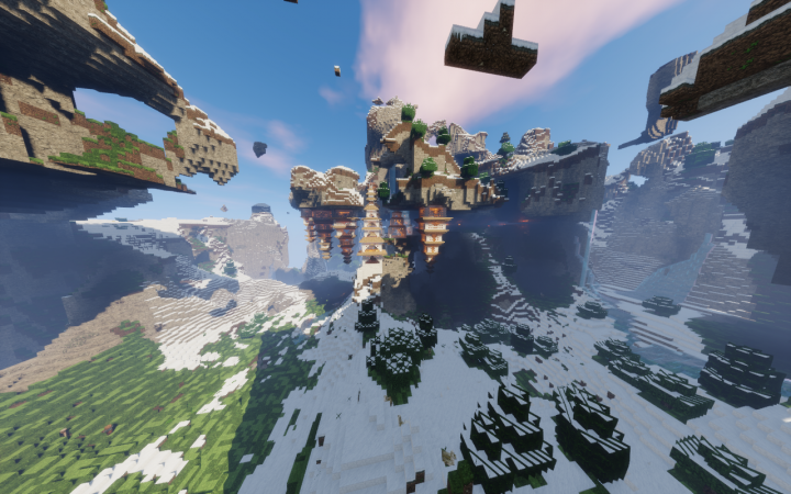 Air Temple Minecraft Map