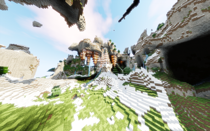 Air Temple Minecraft Map