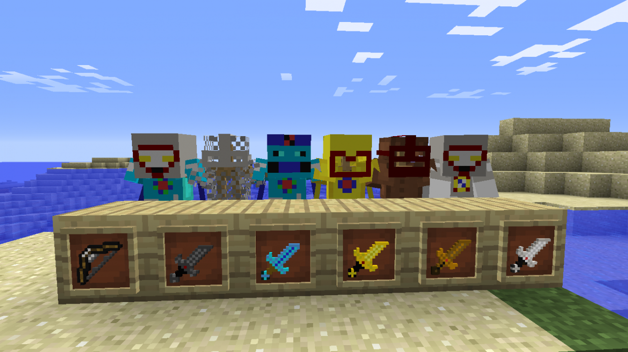 Combat Texture Pack Weapon/Armor change Minecraft Texture Pack