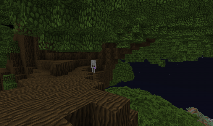 Deep Dark Oak God Tree Minecraft Map