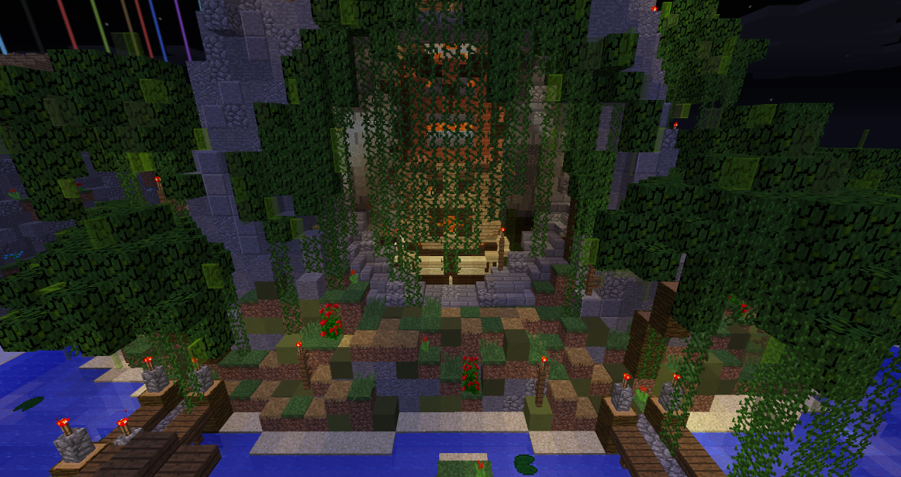 [wizry tiki] Mt. Tiki & the Eyelands Minecraft Map