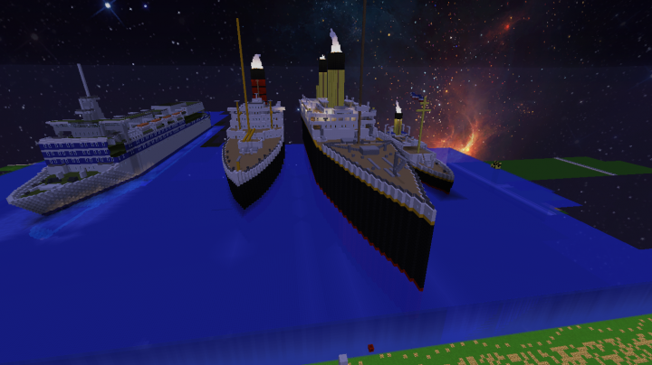 Minecraft Shipyard With Prebuilt Ships Minecraft Map
