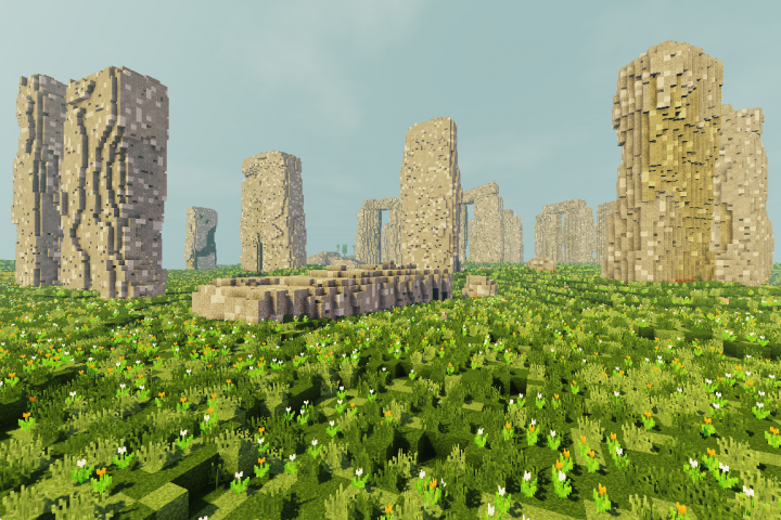 Stonehenge, United Kingdom Minecraft Map