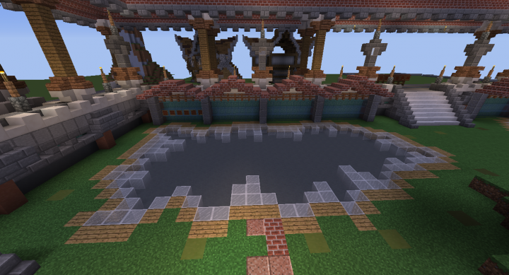 Greek/Roman Spawn Minecraft Map