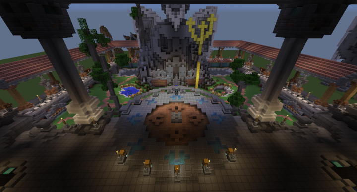 Greek/Roman Spawn Minecraft Map