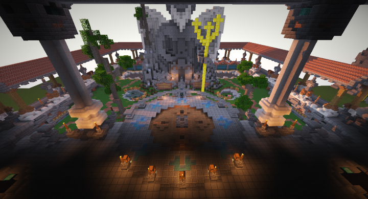 Greek/Roman Spawn Minecraft Map