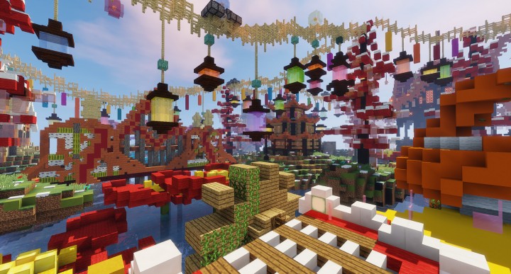 Japanese Blossom Minecraft Map