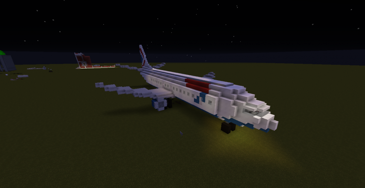 Boeing 737-800 Minecraft Map