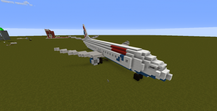 Boeing 737-800 Minecraft Map