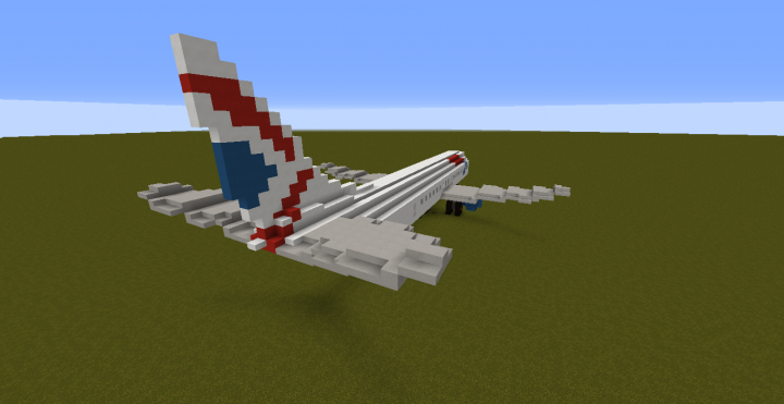 Boeing 737-800 Minecraft Map