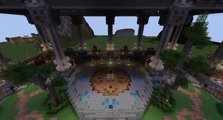 Greek/Roman Spawn Minecraft Map