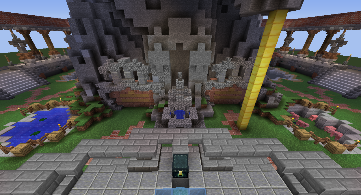 Greek/Roman Spawn Minecraft Map