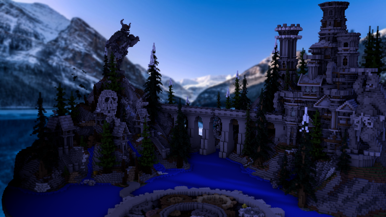 Steampunk Lobby Render Minecraft Map