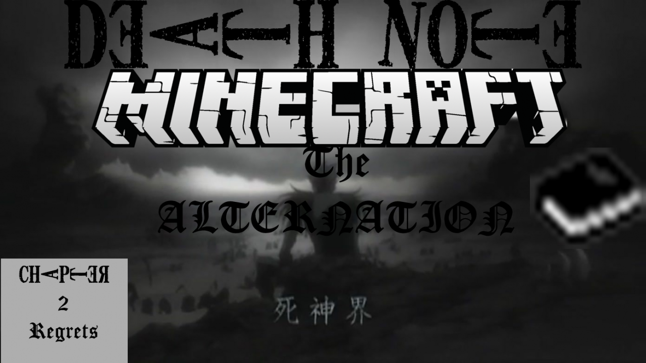 DEATH NOTE THE ALTERNATION CHAPTER 1-4 VERSION 1.12.2 Minecraft Map