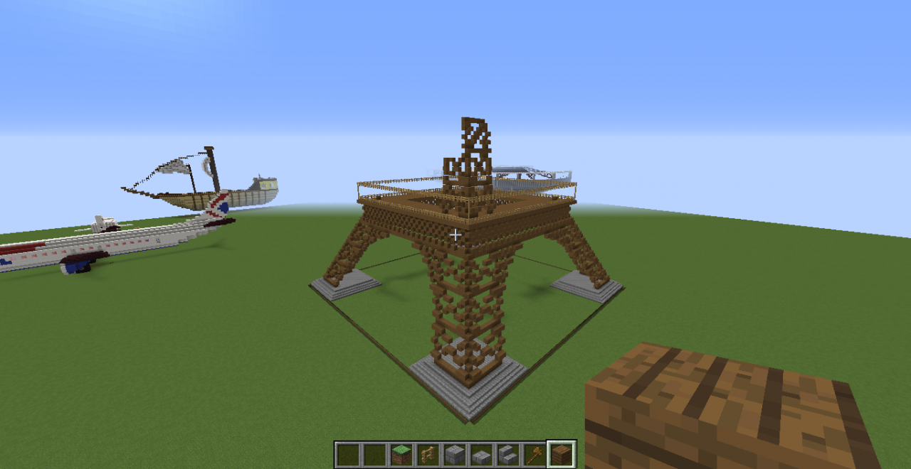 Eiffel Tower Minecraft Map