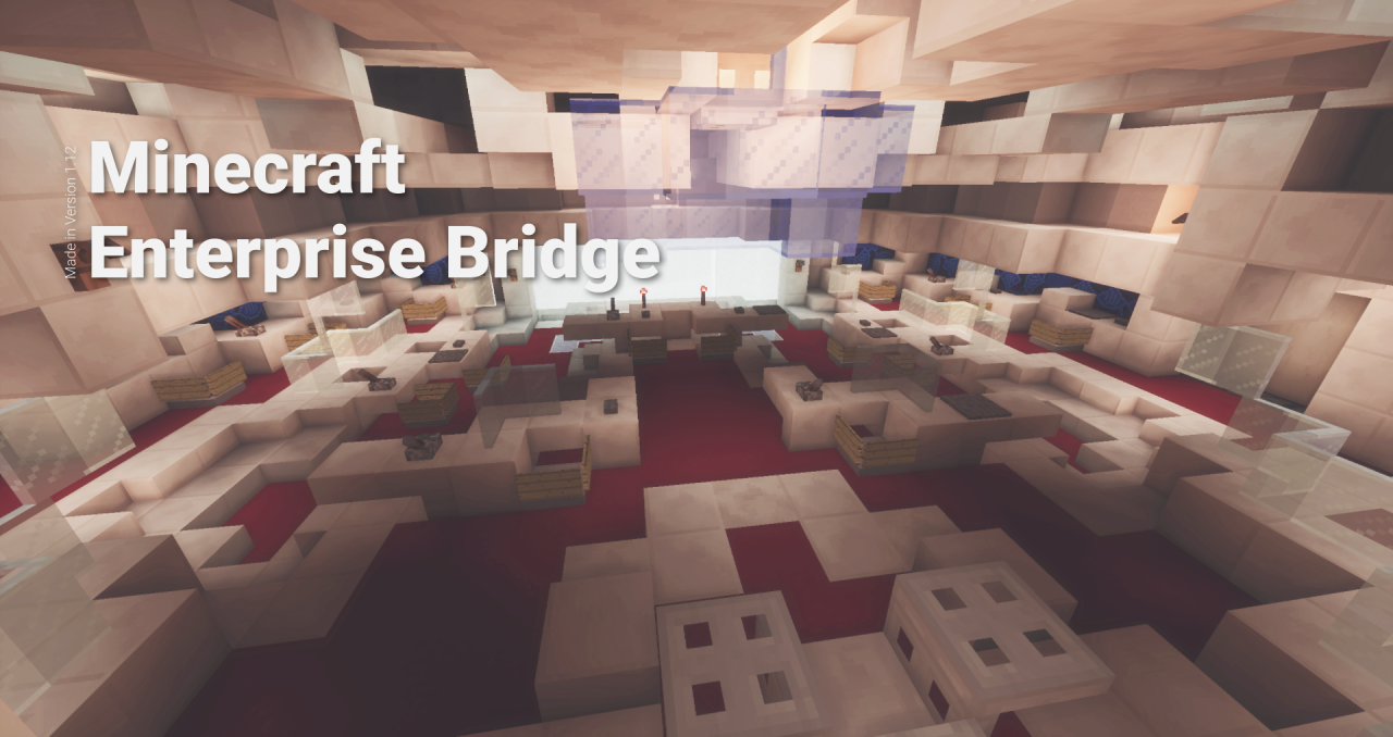 USS Enterprise Bridge Minecraft Project