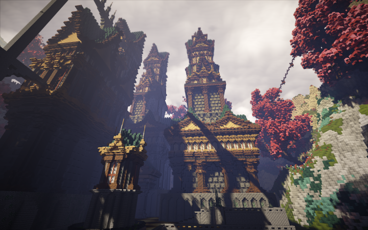 Extreme Craft Server Spawn Minecraft Map