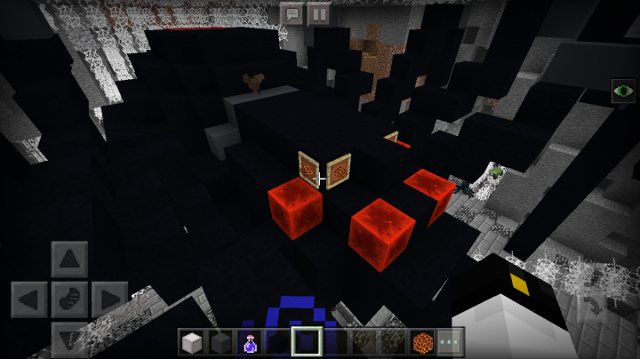 Giant Black Widow spider Minecraft Map