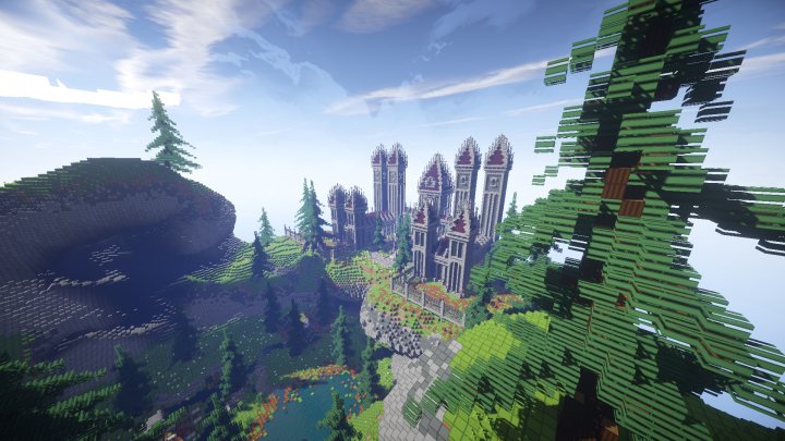 Giant Server Hub (by PlayInfected) Minecraft Map