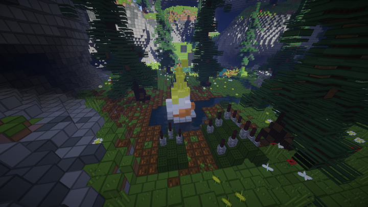 Giant Server Hub (by PlayInfected) Minecraft Map