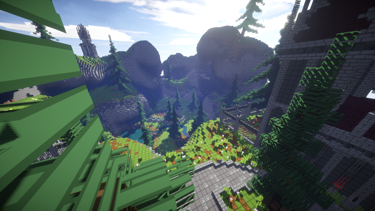 Giant Server Hub (by PlayInfected) Minecraft Map