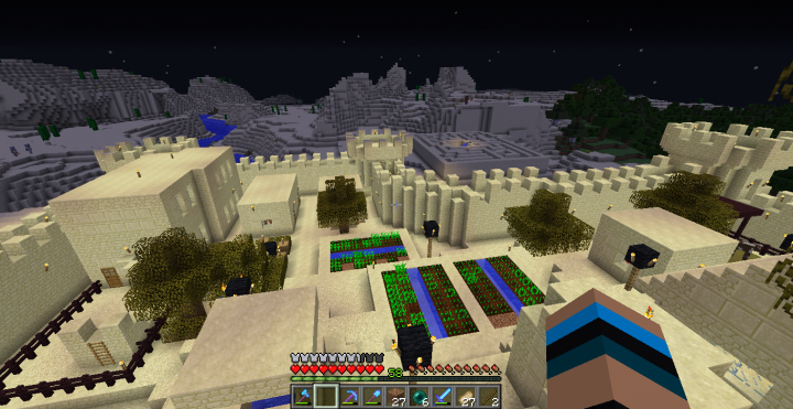 Desert Castle Minecraft Map