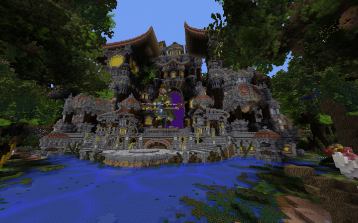 Enchanted Forest of Eloivis Minecraft Map