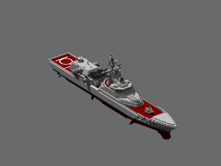 corvette ship class HQ-22509.8 Minecraft Map