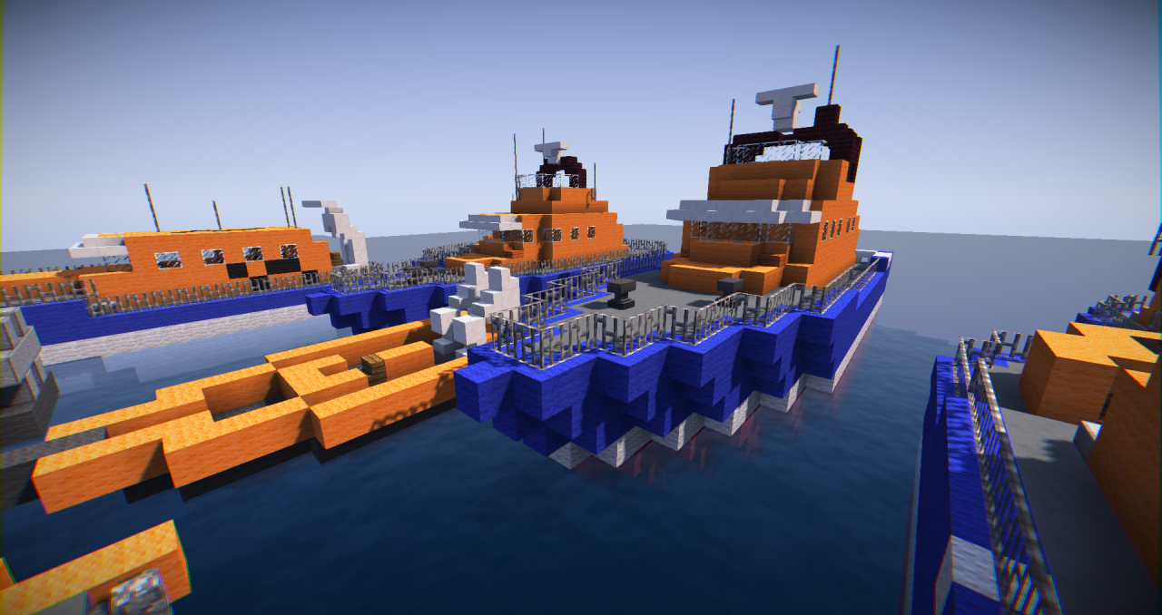 RNLI Life Boat Bundle | (Download) Minecraft Map