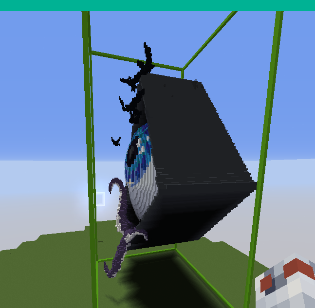 'Eye by eye, and the world will end up blind'' organic build Minecraft Map