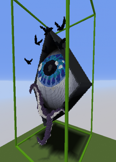 'Eye by eye, and the world will end up blind'' organic build Minecraft Map