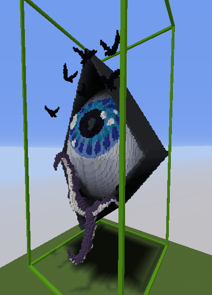 'Eye by eye, and the world will end up blind'' organic build Minecraft Map