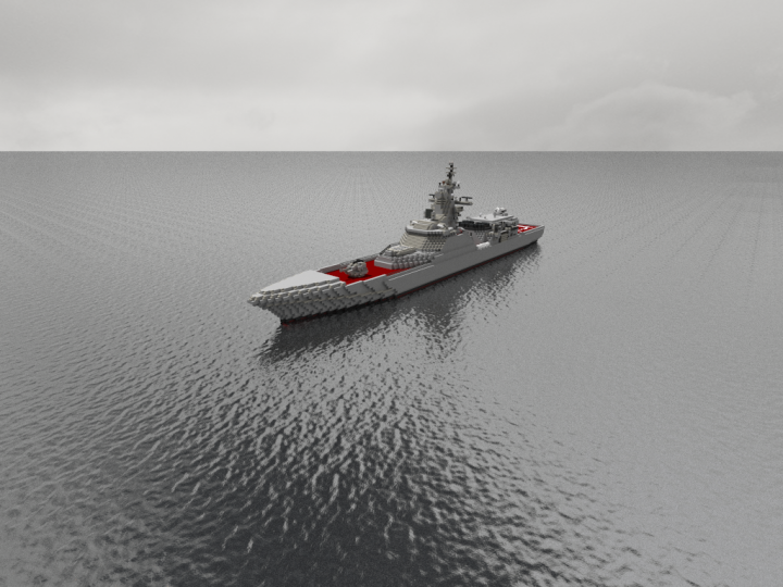 corvette ship class HQ-22509.8 Minecraft Map