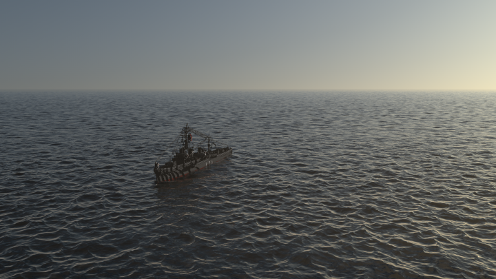IJN Shigure 1939 [2:1 scale shiratsuyu] Minecraft Map