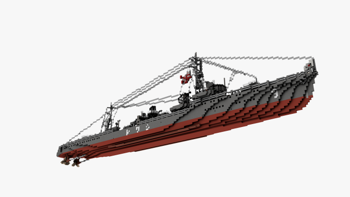 IJN Shigure 1939 [2:1 scale shiratsuyu] Minecraft Map