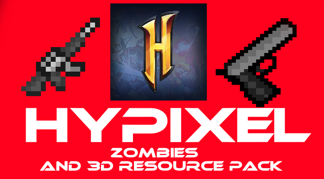 Hypixel Zombies Texture pack + 3D models Minecraft Texture Pack
