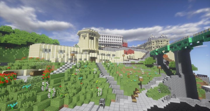 Scarborough In Minecraft | Made by Krash Labs Minecraft Map