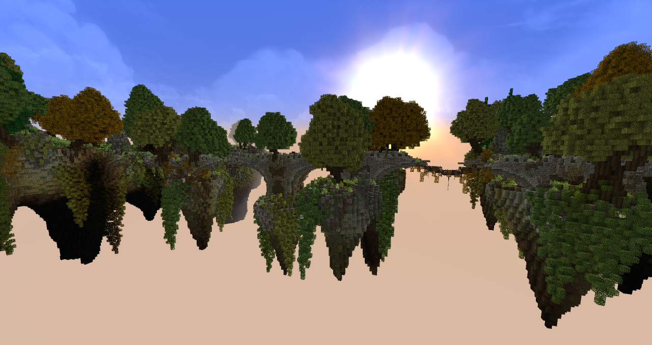 Vanguard Floating Islands Minecraft Map