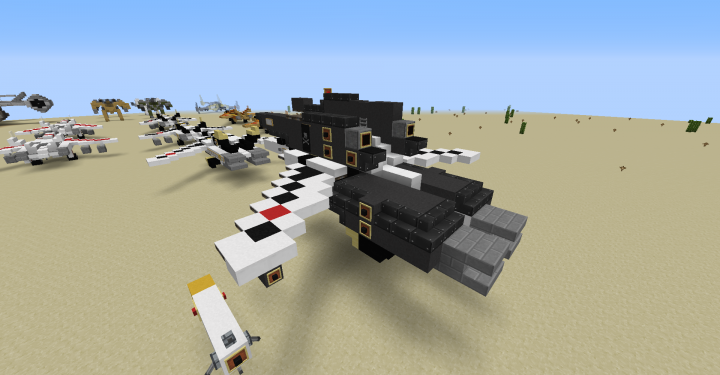 Robotech VF-1 Super + Strike Valkyrie Minecraft Map