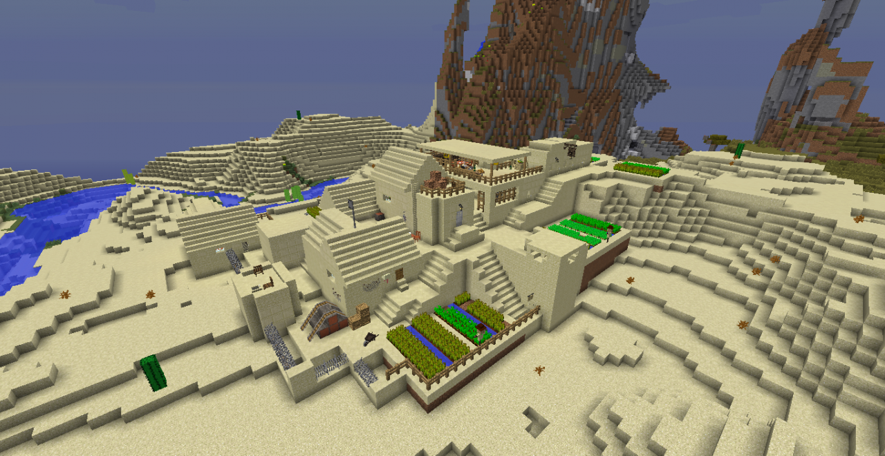 Village Bandit Encampment Minecraft Map