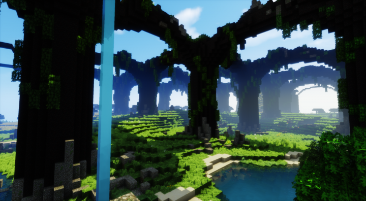 obsidian terrain~ Minecraft Map