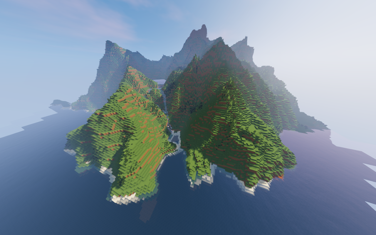 Spring Mountain Minecraft Map