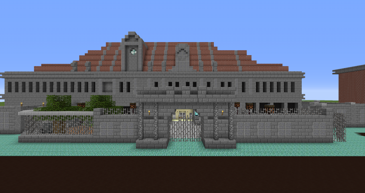 Raccoon city Police Departament Minecraft Map