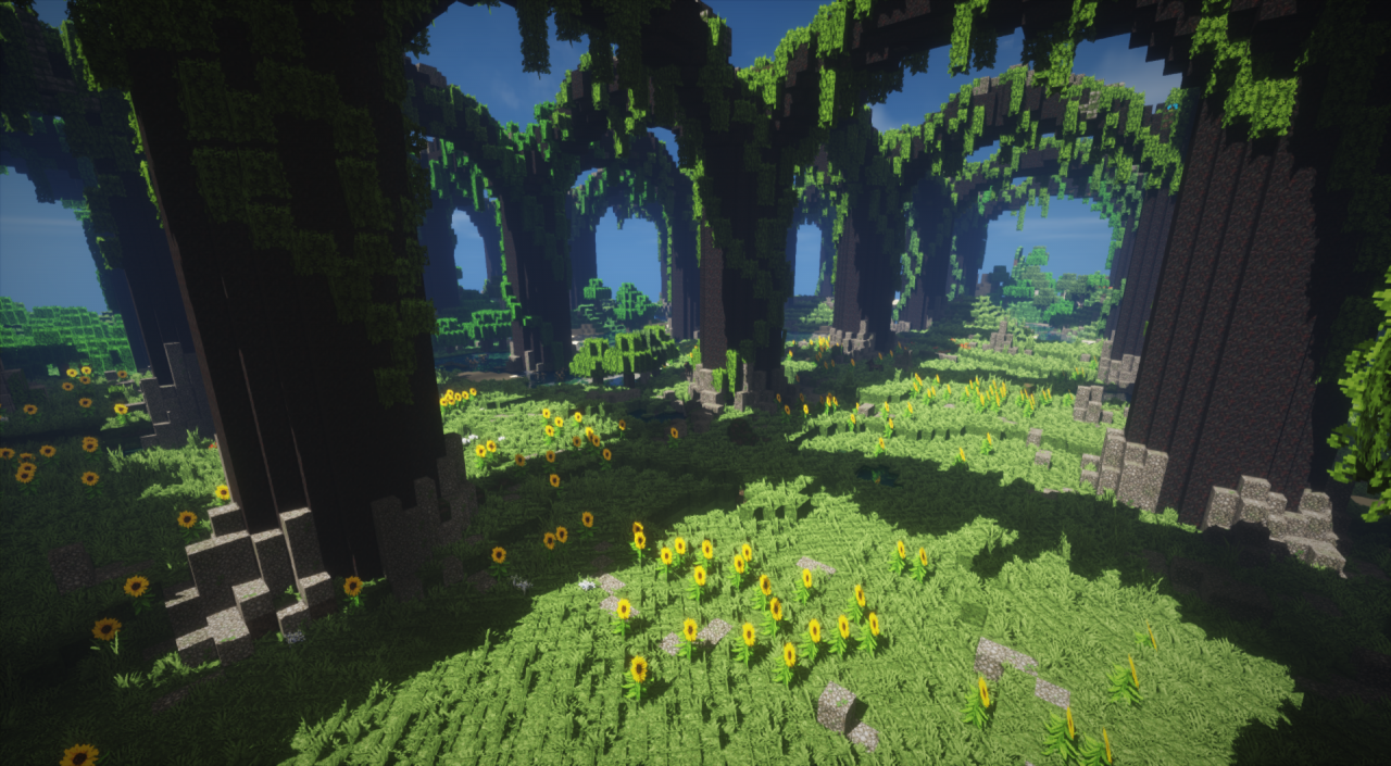 obsidian terrain~ Minecraft Map