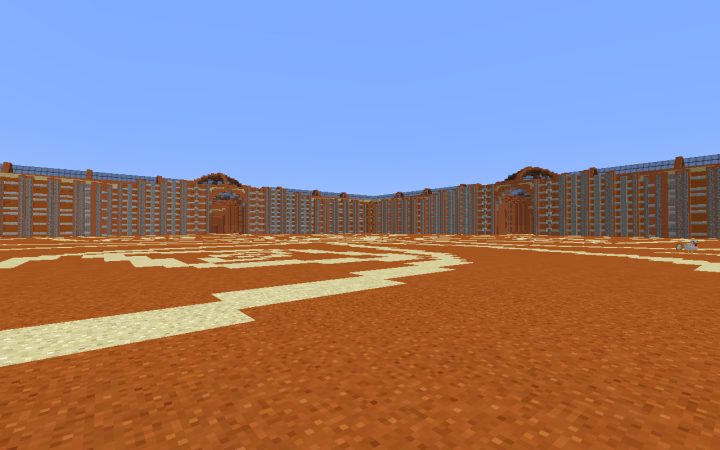 Tnt run arena Minecraft Map