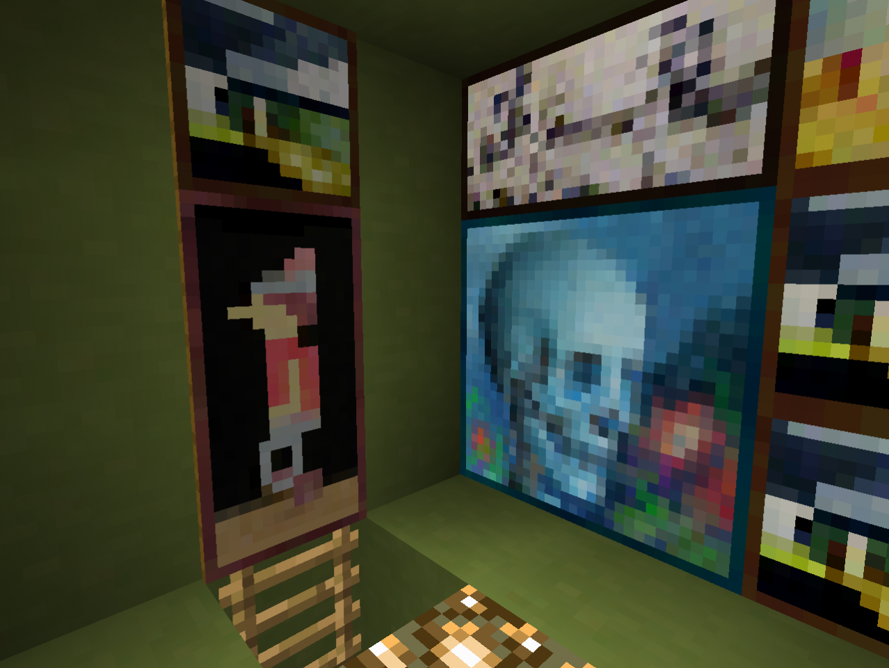 The Hidden Button Minecraft Map