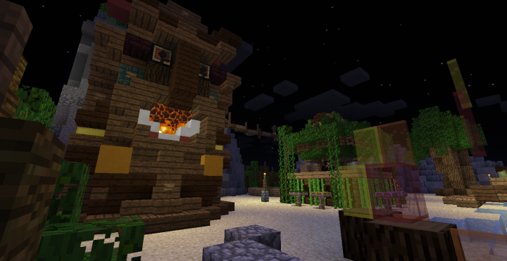 [Wizry Tiki] Tiki Island Minecraft Map