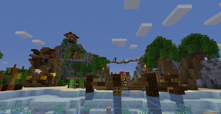 [Wizry Tiki] Tiki Island Minecraft Map