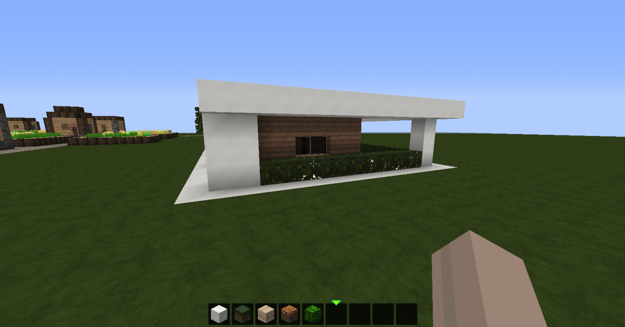 Simple Modern House 20x15 Minecraft Map